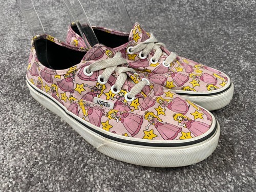 Vans + Nintendo Princess Peach Game Over Shoes Womens… - Gem