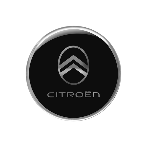 Sticker Citroen 3D New Logo, Black, 52 MM | eBay
