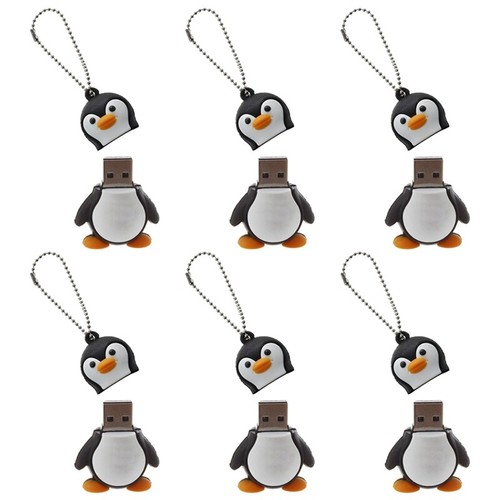 6X 32GB Novelty Cute Baby Penguin USB 2.0 Flash Drive Data Memory ...
