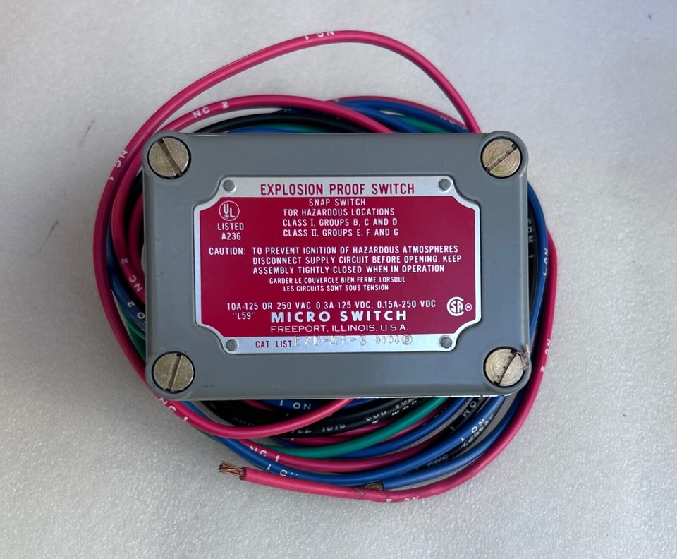 micro switch Honeywell EXD-AR-3 | eBay