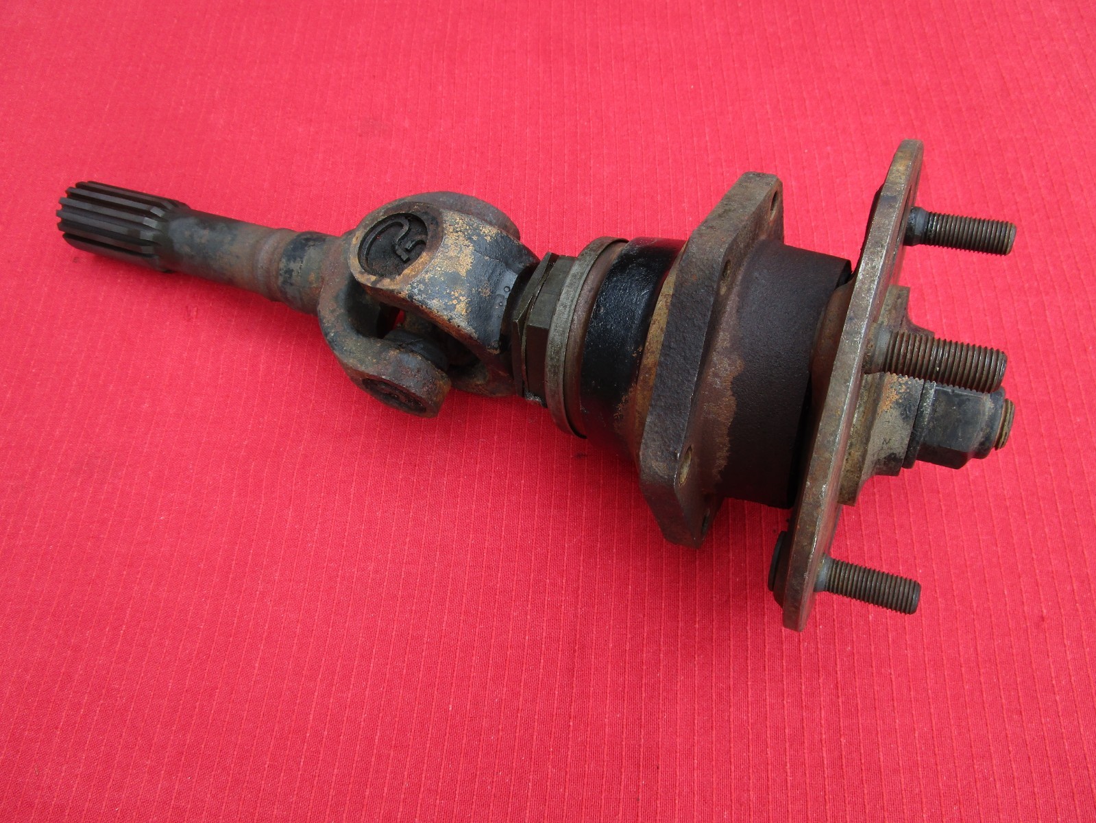 Rear Axle Half Shaft & Wheel Hub Assembly Core for Triumph TR4A TR250 ...