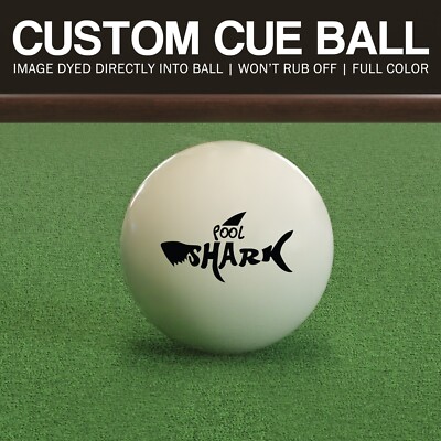 Custom Pool Ball – Pool Shark | eBay