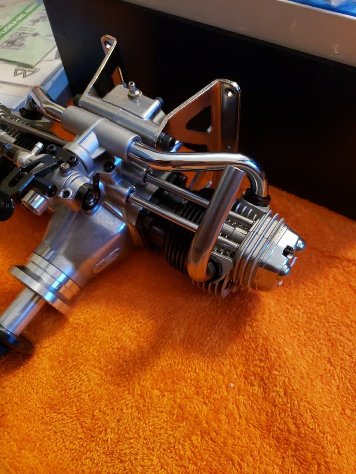 OS Engine - OS FT-300 SUPER Gemini 300 - 4C Flat Twin RC Motor - New | eBay