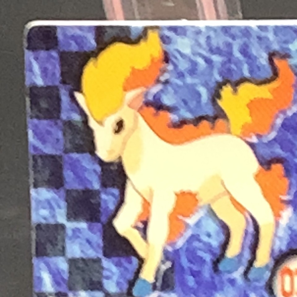 Ponyta Pokemon Nintendo Mini Card Vintage Retro Game Japanese Anime TCG ...