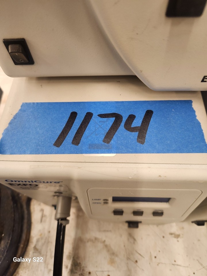 Exfo Omnicure S1000-IB UV Curing System With Foot Pedal. All Tested | eBay