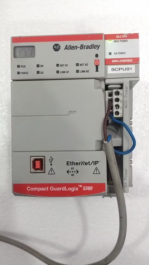 Allen-Bradley 5069-L320ERMS2K/B Compact GuardLogix 5380 Controller Not ...