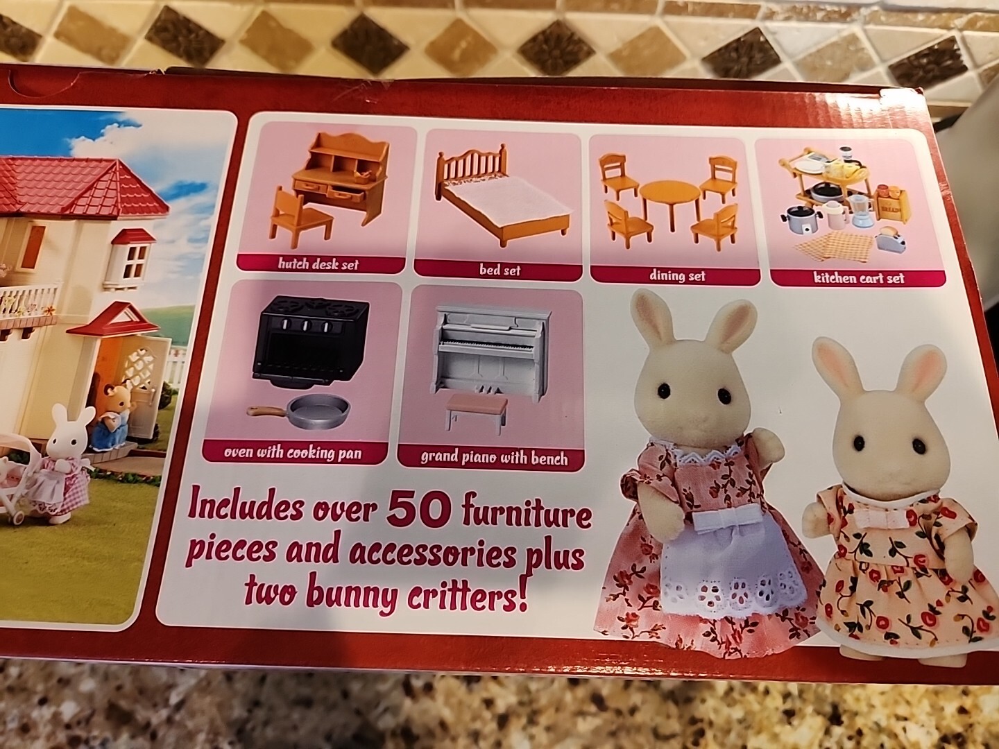 Calico Critters CC2066 Luxury Cloverleaf Townhome Gift Set for sale ...