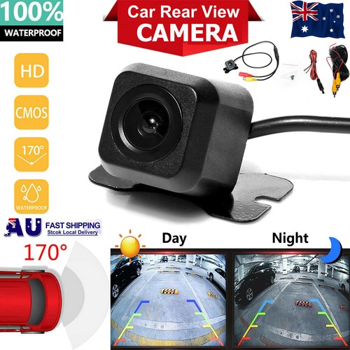 Waterproof 170° Car Rear View Kit Backup Reversing HD Camera CCD IR ...
