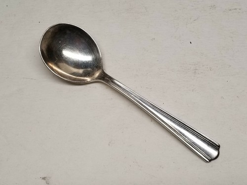 UP Union Pacific Railroad Silver Dining Car Soup Spoon | eBay