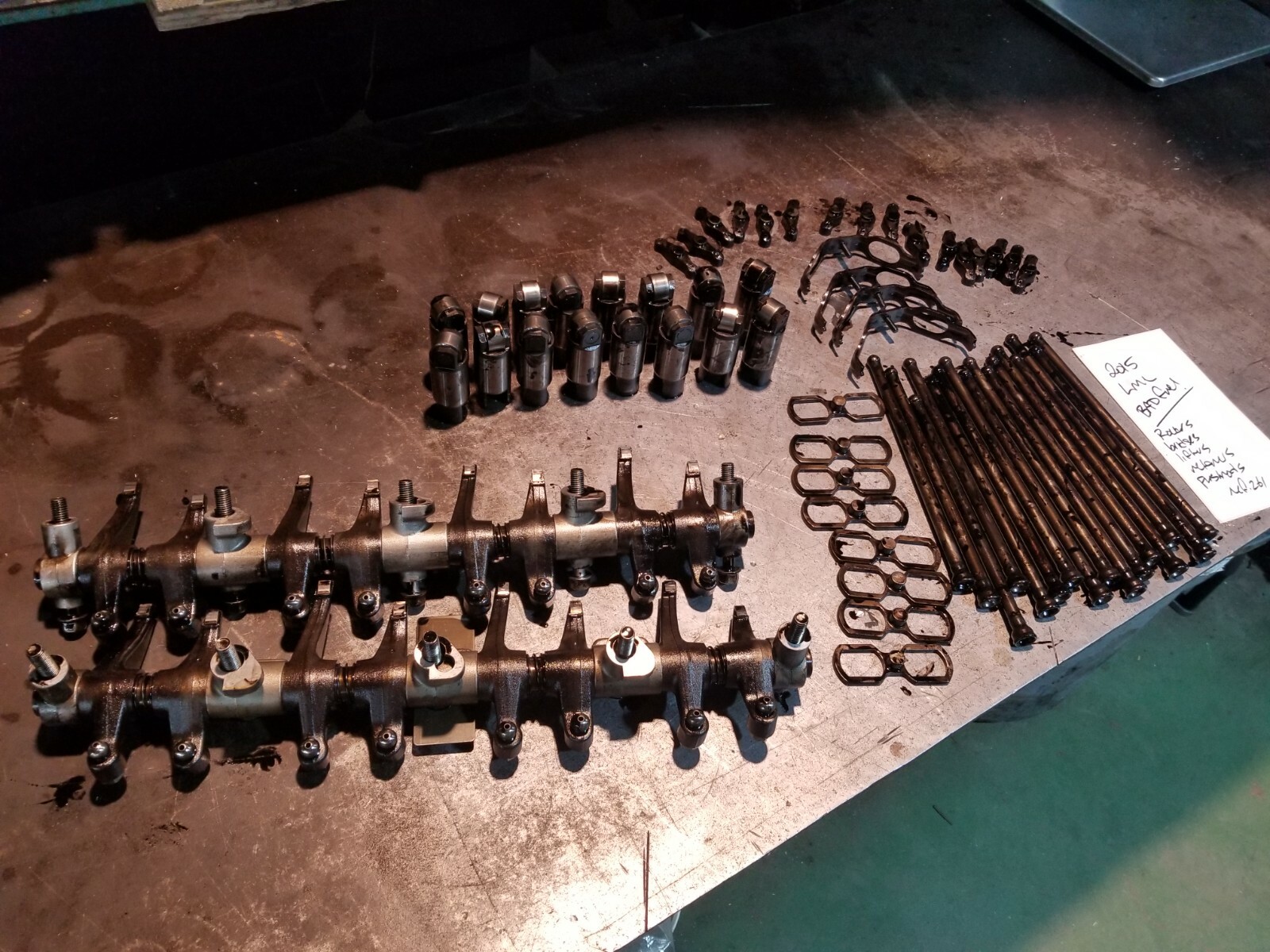 2011-2015 Chevy GMC 6.6 LML DURAMAX VALVETRAIN ROCKER ARMS LIFTERS ...