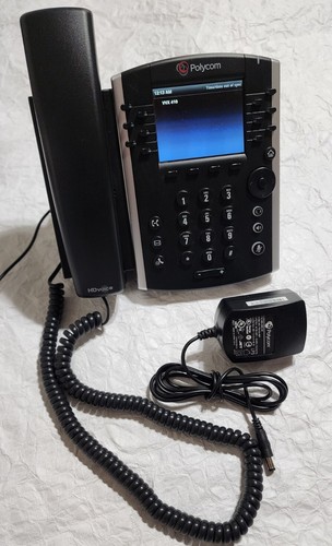 Polycom VVX 410 IP Gigabit Phone (2201-46186-001) POE VVX410 | eBay