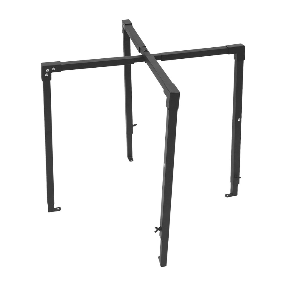 Adjustable AC Air Condenser Security Cage Black Steel Pipes 25-44" L,24 ...