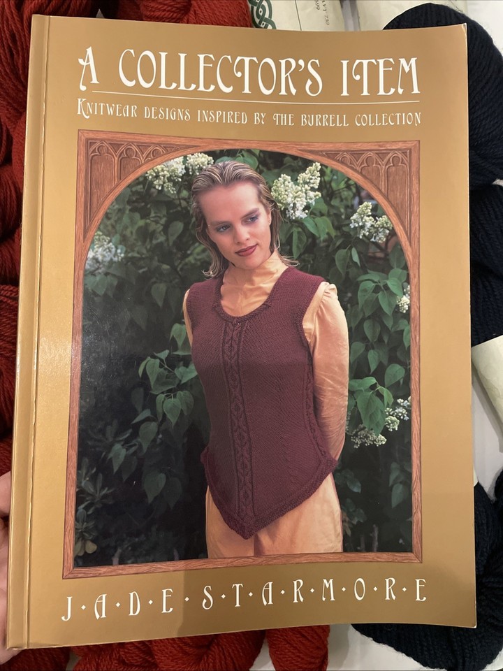RARE 1999 Jade Starmore A Collector's Item Knitting Kit w/ Two Pattern ...