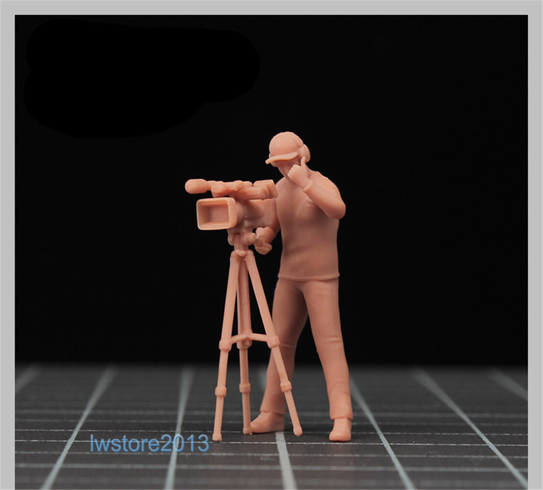 1/64 Photographer Holder Scene Props Miniature Figures Model For Cars ...