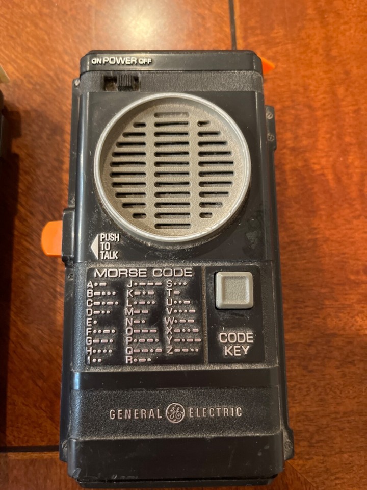 Vintage General Electric Morse Code Walkie Talkie's 3-5952B | eBay