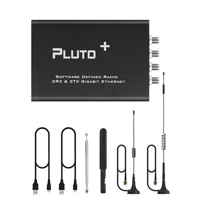 PLUTO+ 70MHz-6GHz SDR Transceiver SDR Radio + 4 Antennas for Gigabit ...