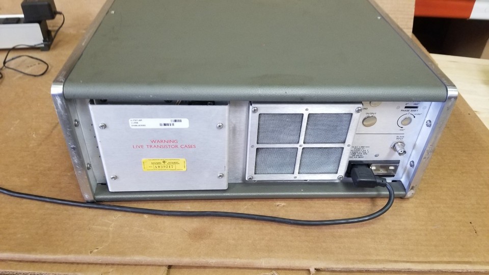 HP 3710A IF/BB XMTR with 3716A BB XMTR Module Powers UP! | eBay