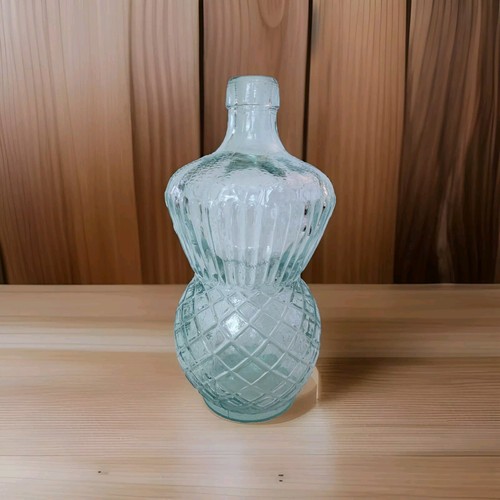 Antique Edgar Breffit & Co. 1886 Glass Bottle Vase Design Round ...