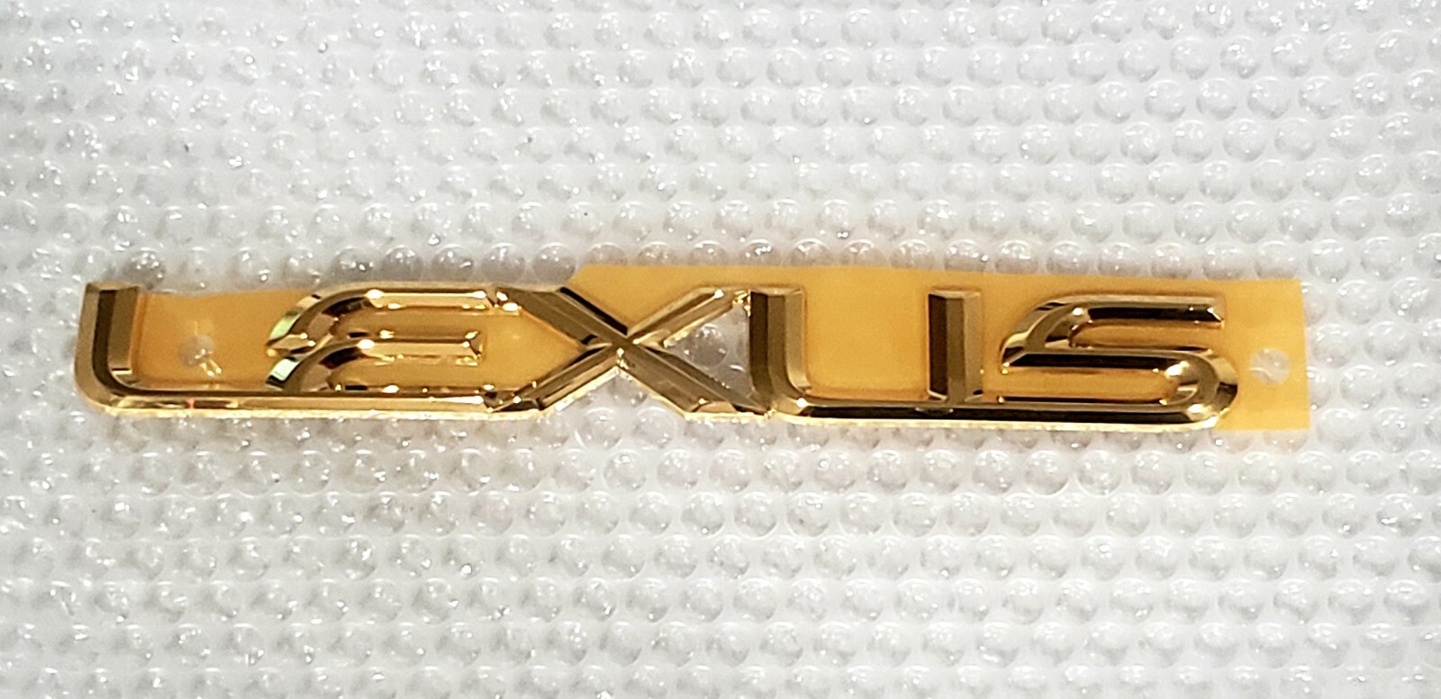 FITS New Lexus IS300 Emblem Rear Trunk Word 24K Gold 2000 2001 2002 ...
