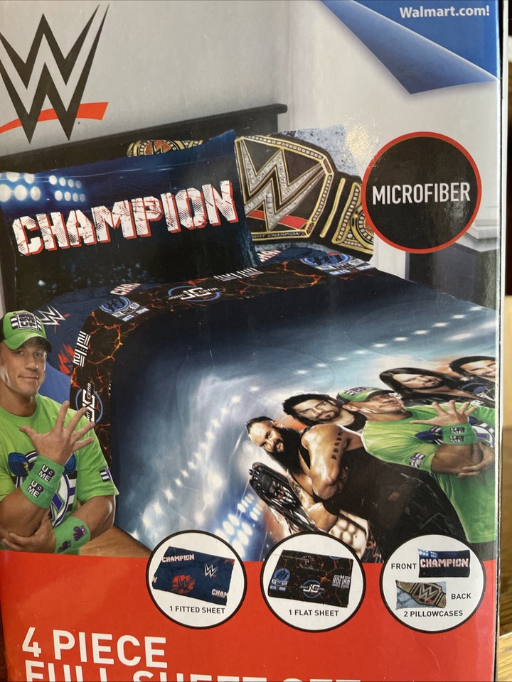 WWE 4 Piece Full Sheet Set 2018 WWE Armageddon New | eBay