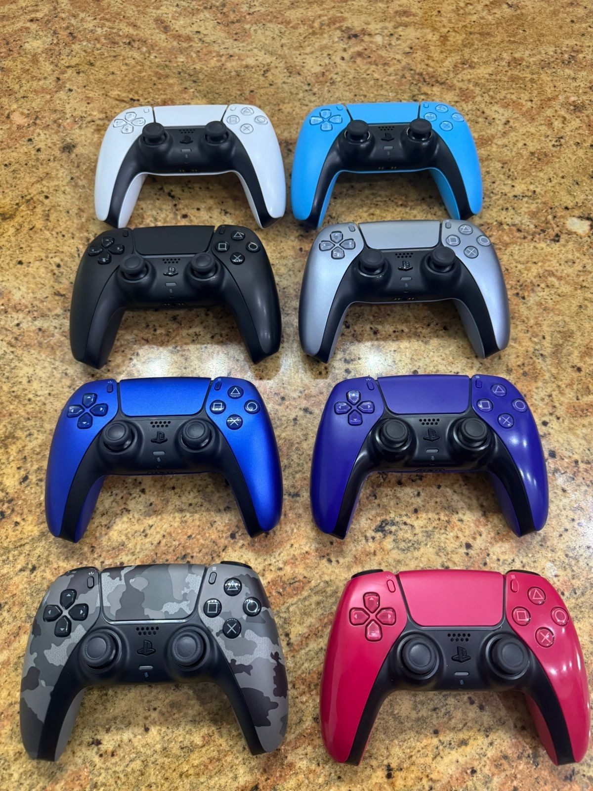 Lot of 2 x Sony PlayStation 5 DualSense Wireless Controller Used. Pick ...