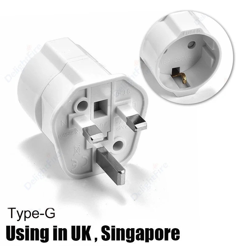 Stecker Typ G in Reisestecker & -Adapter online kaufen | eBay.de