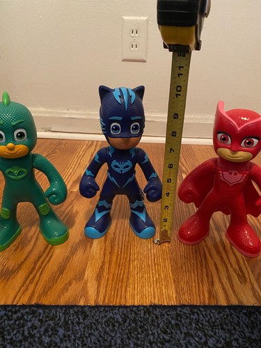 PJ Masks giant figures set of 3 catboy,owlette Gekko 10” tall | eBay