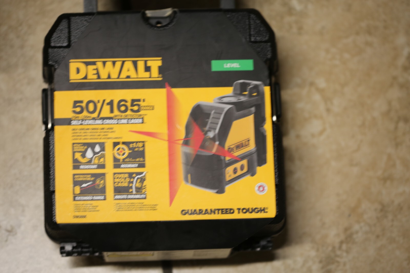 DEWALT Line Laser, Self-Leveling, Cross Line, Red Beam (DW088K) NEW SEALED | eBay