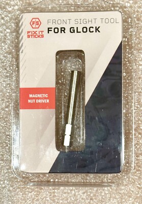 Fix It Sticks Glock® Front Sight Bit W/ Magnet - Nickel Plated Steel | eBay