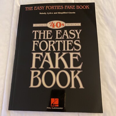 The Easy Forties Fake Book (Fake Books) (paperback) 9780634088230| eBay