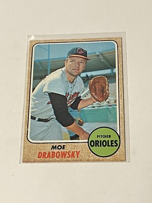 1968 Topps #242 Moe Drabowsky **026678 | eBay