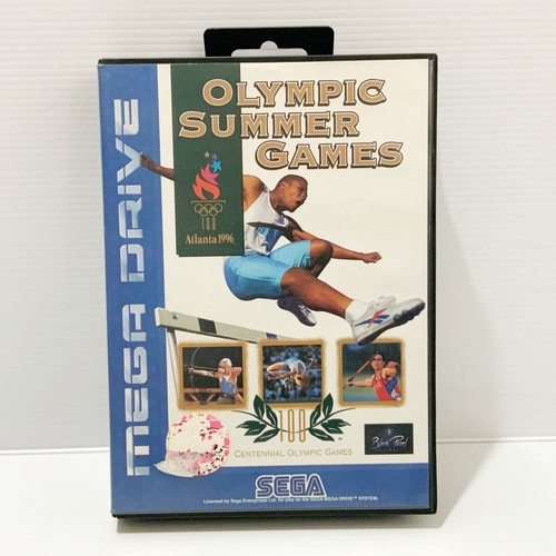 Olympic Summer Games + Box - Sega Mega Drive - Tested & Working - Free ...