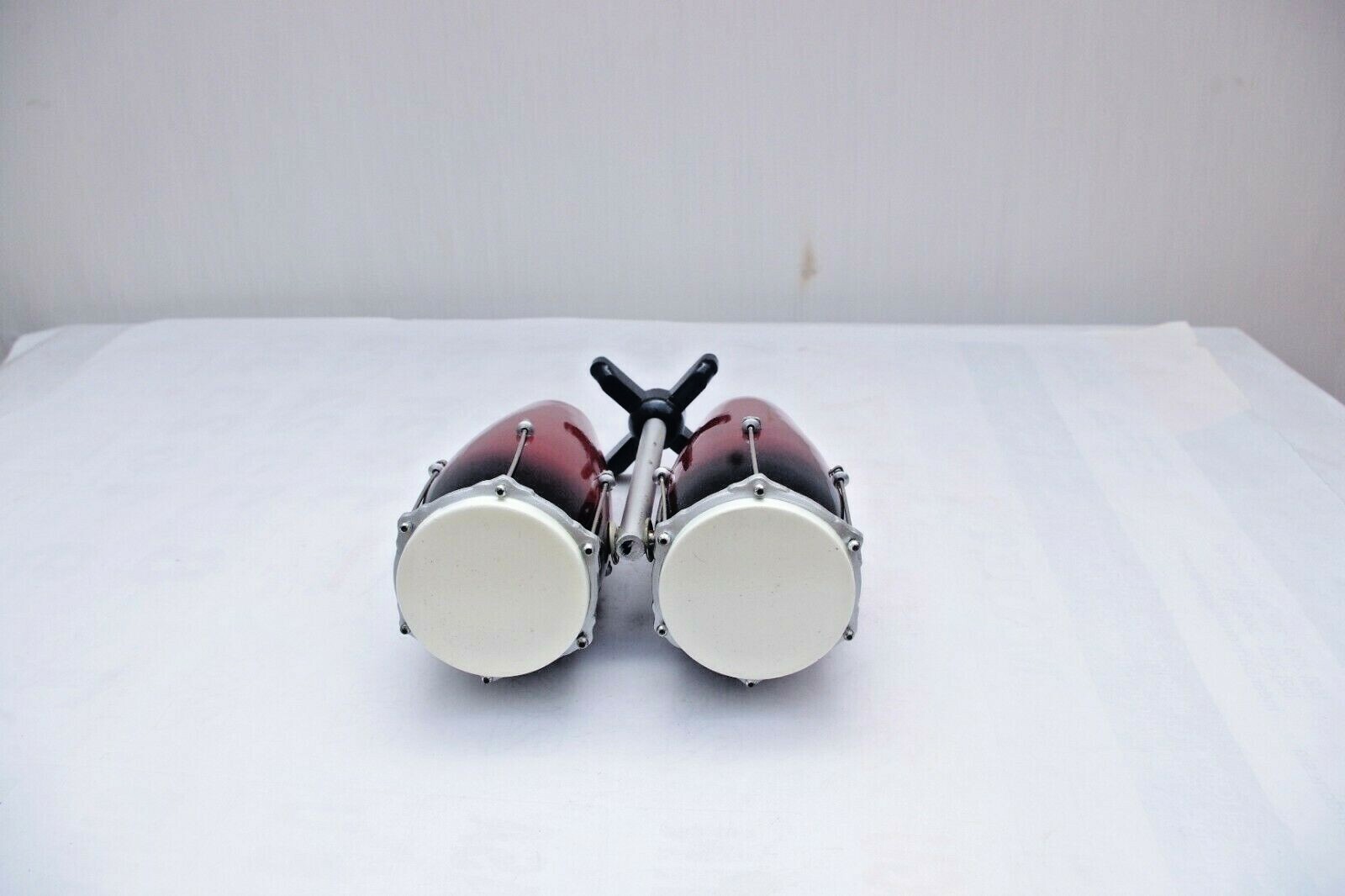 Miniature Drum Set Conga Bongo Red Percussion Guitar Bass Amp for ...
