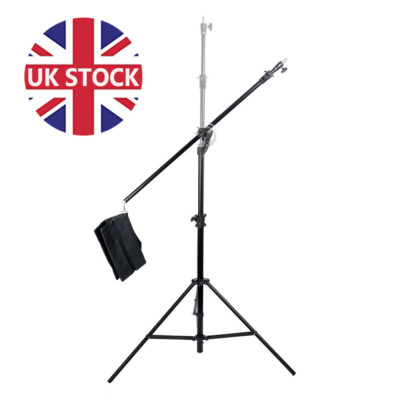 THICKER Heavy Duty Photo Studio Boom Stand Overhead Boom Arm Light ...