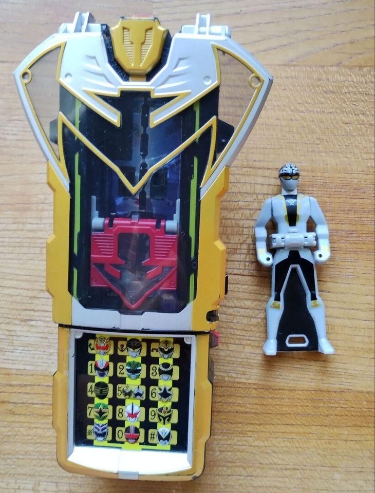 Power Rangers Super Megaforce Gokaiger gokai cellular Ranger Key 7set ...