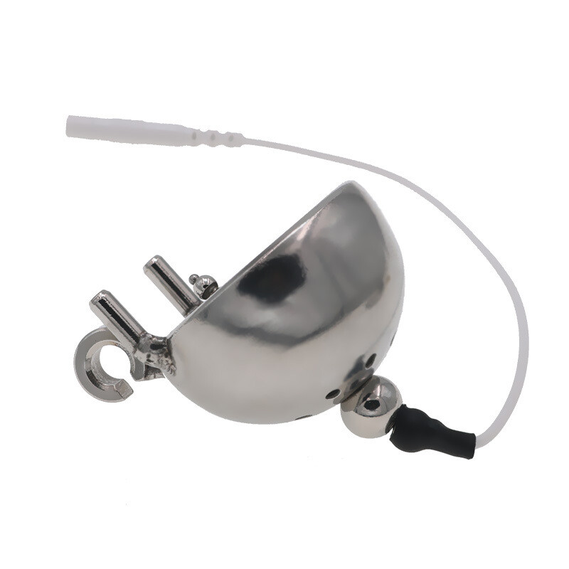 Metal Male E-stim Shock Chastity Cage accessory Ball Rings Binding For Men USA | eBay