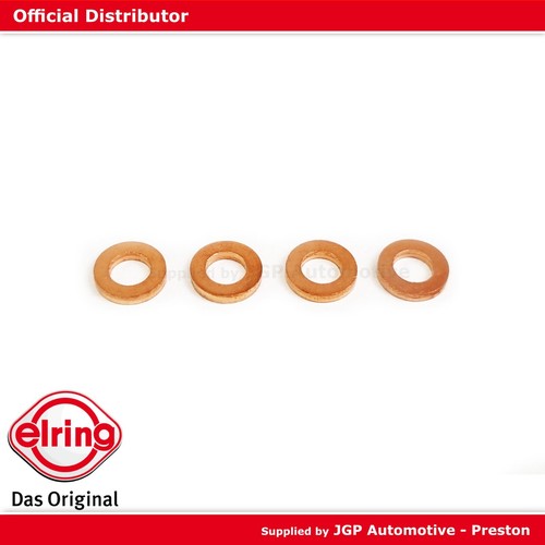Elring 4x Fuel Injector Seal Nozzle Rings 1.2 1.6 TDI - VW Audi ...