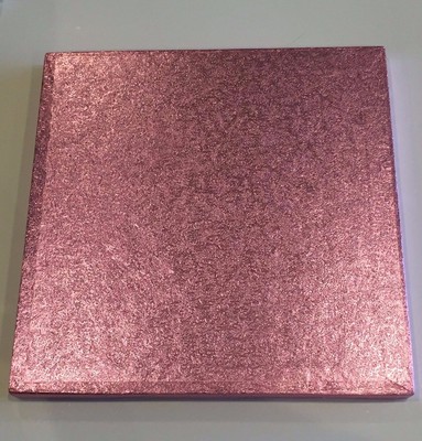 Square Cake Drum Boards Light Pink Cake Board | eBay UK