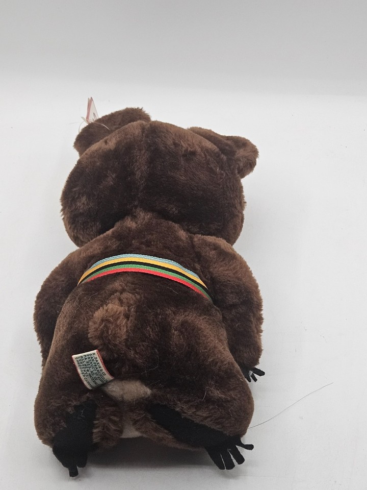 Rare Vintage Misha Bear 1980 Moscow Olympic Mascot 12" 1980 Dakin W ...