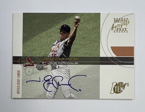 2002 Topps Ten #TTA-JE Jim Edmonds Auto AR94 | eBay