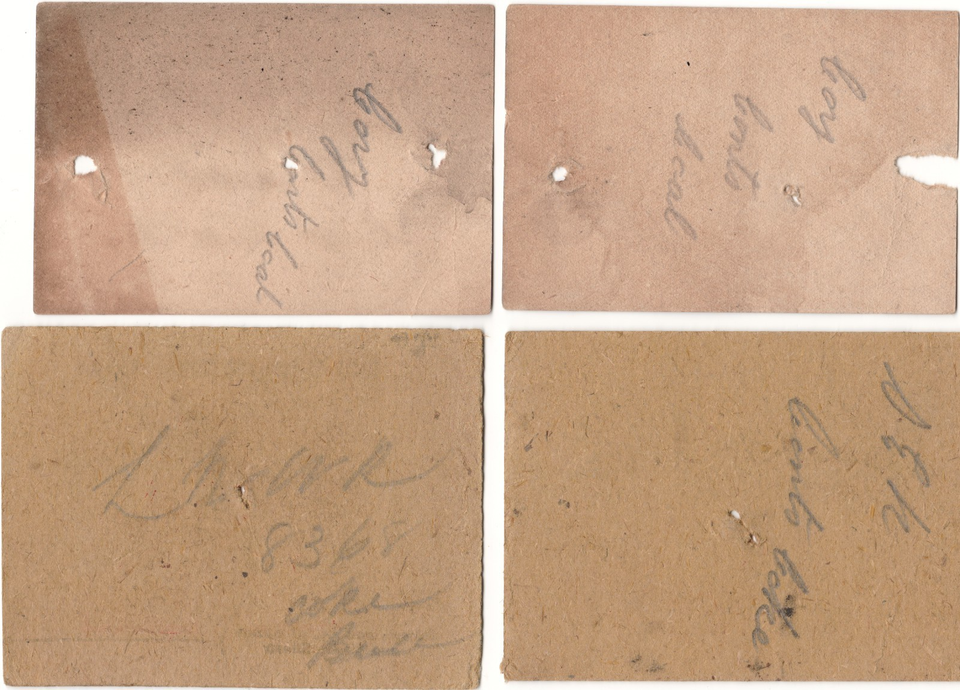4 x Railway Wagon Labels for Coal to Brasted - All dated 1917 | eBay UK