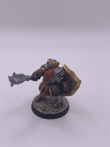 Dwarvin Cleric/fighter Dnd Miniature With Shield And Mace | eBay