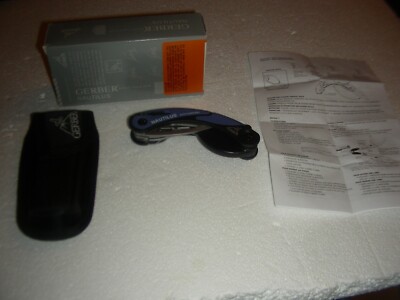 vintage gerber multi tool knife in box and sheath | eBay