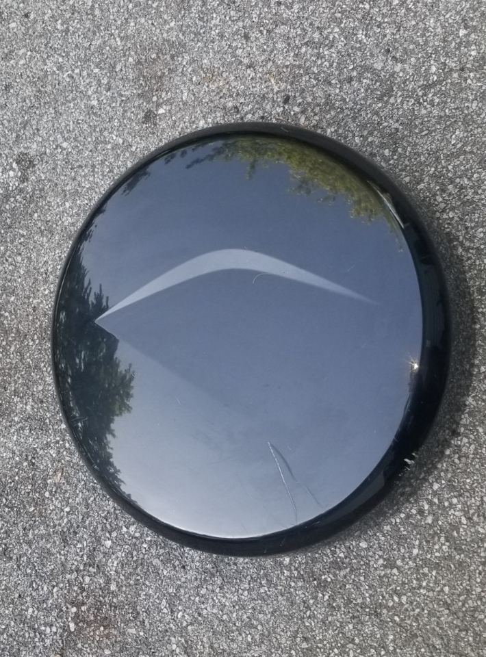 Toyota RAV4 Spare Wheel Tire Hard Cover Black 2006 - 2012 OEM 64771 ...