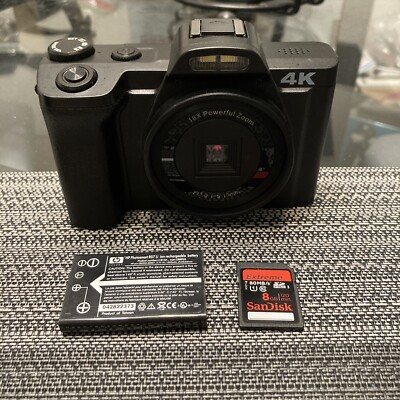 4K DIGITAL SLR CAMERA/VIDEO CAMERA - MODEL DC201 Works Great, Totally ...