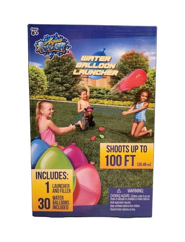 Aqua Splash Water Balloon Sling Shot Launcher With 30 Water Balloons | eBay