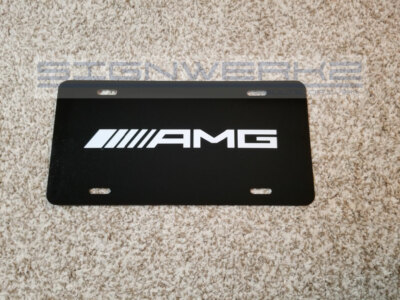 Mercedes AMG Plate metal novelty vanity plate | eBay