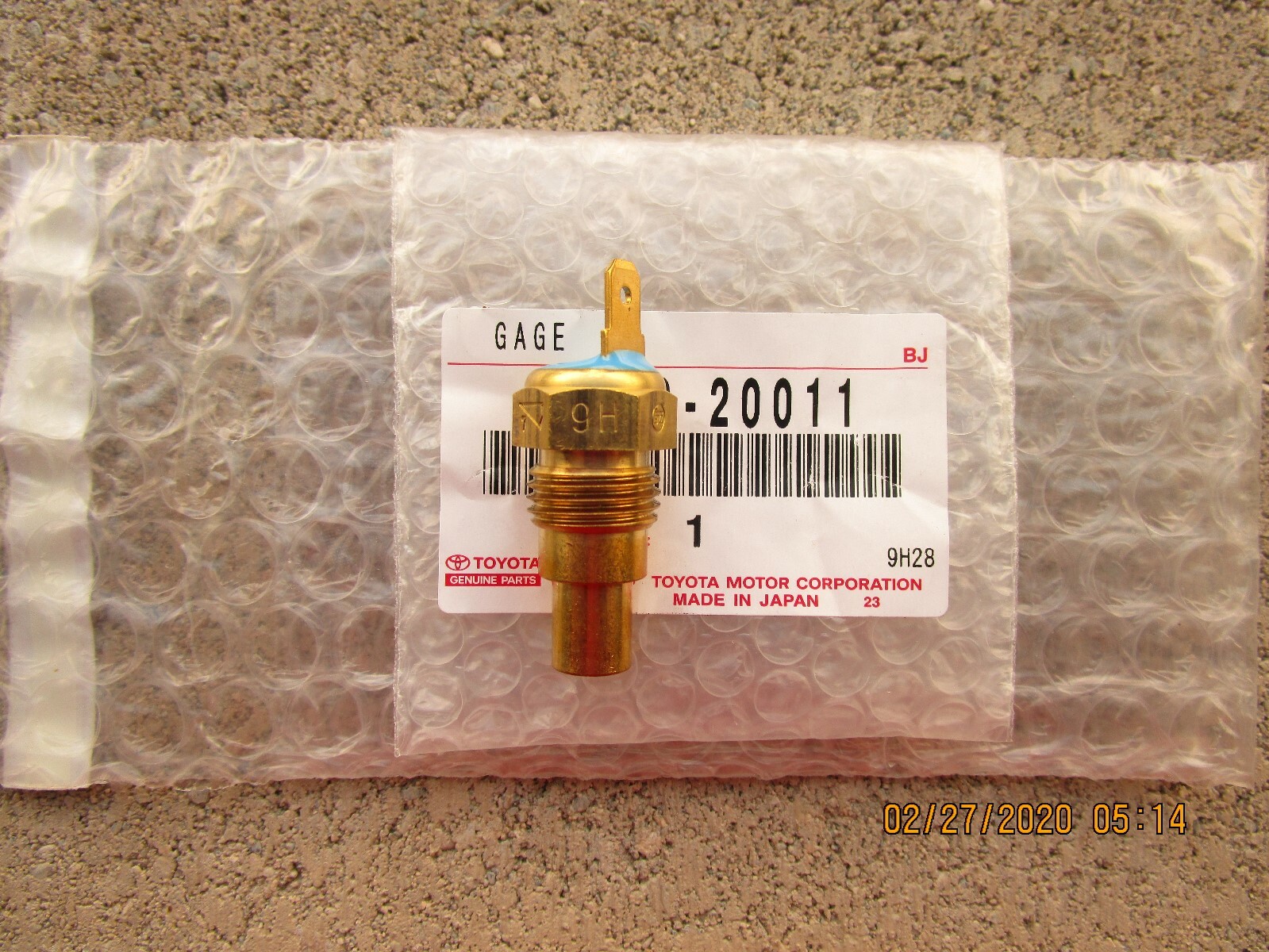 73 - 79 TOYOTA LAND CRUISER BJ40 BJ45 WATER TEMPERATURE GAUGE SENDER ...