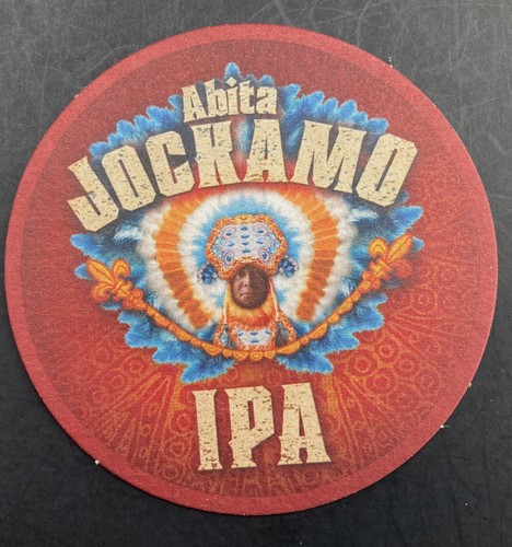 ABITA JOCKAMO IPA MARDI GRAS COVINGTON, LOUISIANA 3.5 INCH ROUND BEER ...