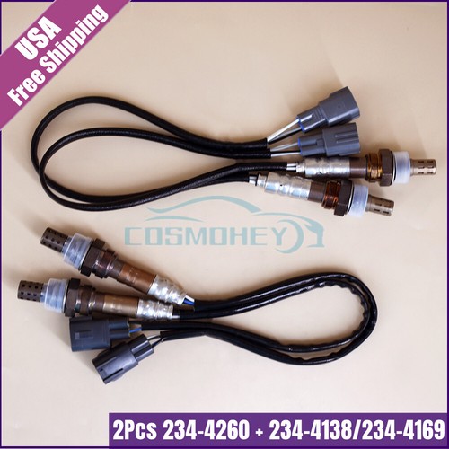 4Pcs Upstream &Downstream O2 Oxygen Sensor For Toyota 4 Runner Lexus ...